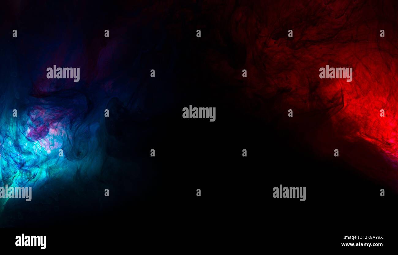 Isolated thunderstorm theme with red and blue abstract background Stock ...