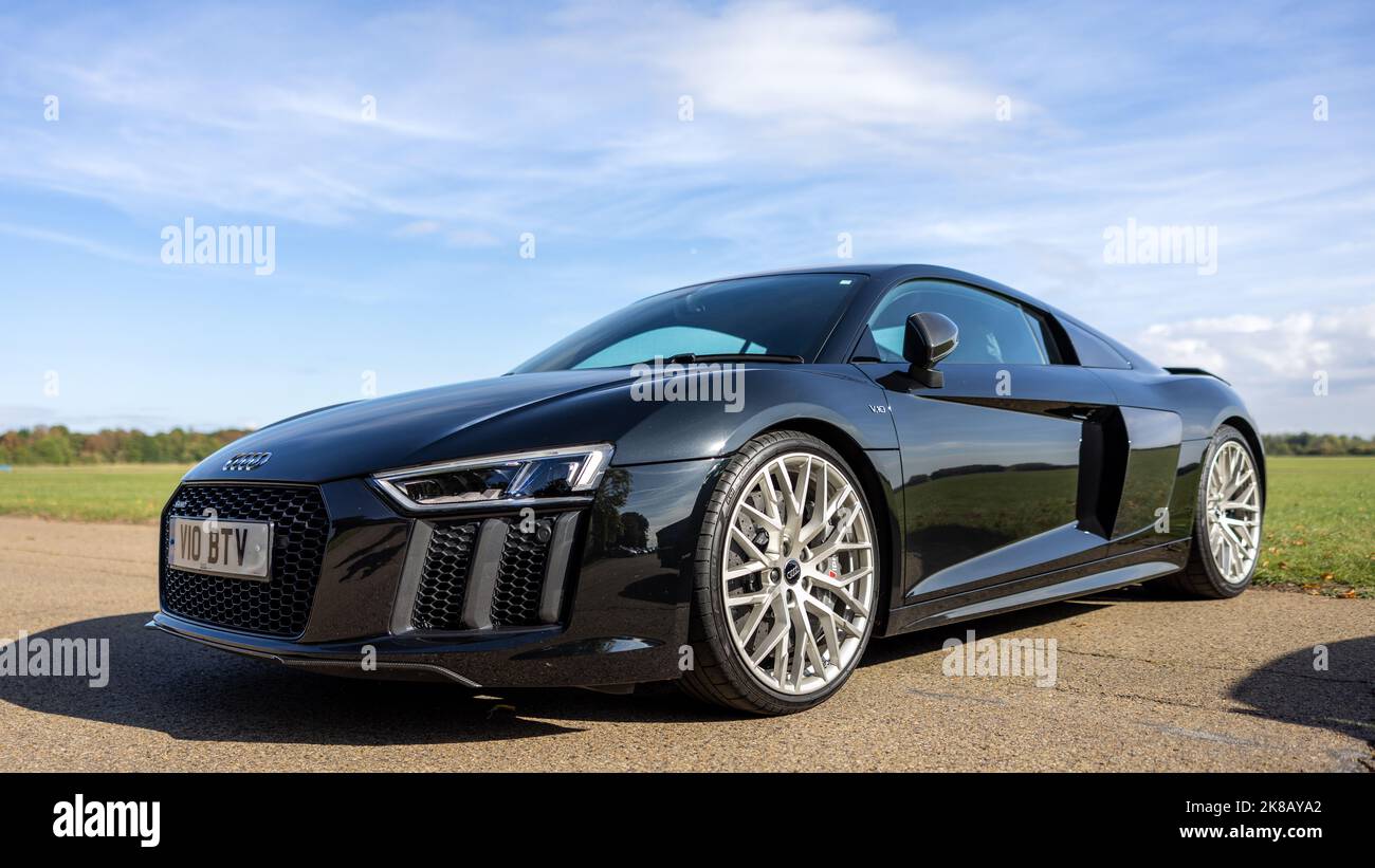 Audi R8 Quattro V10, on display at the Poster Cars & Supercars Assembly ...
