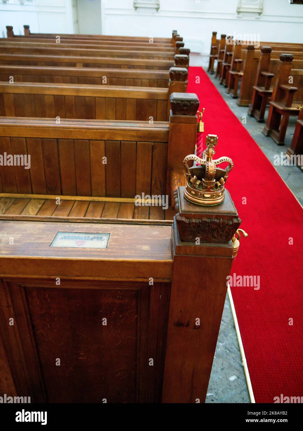 Kings Chapel the Garrison Church on the Rock of Gibraltar at the ...