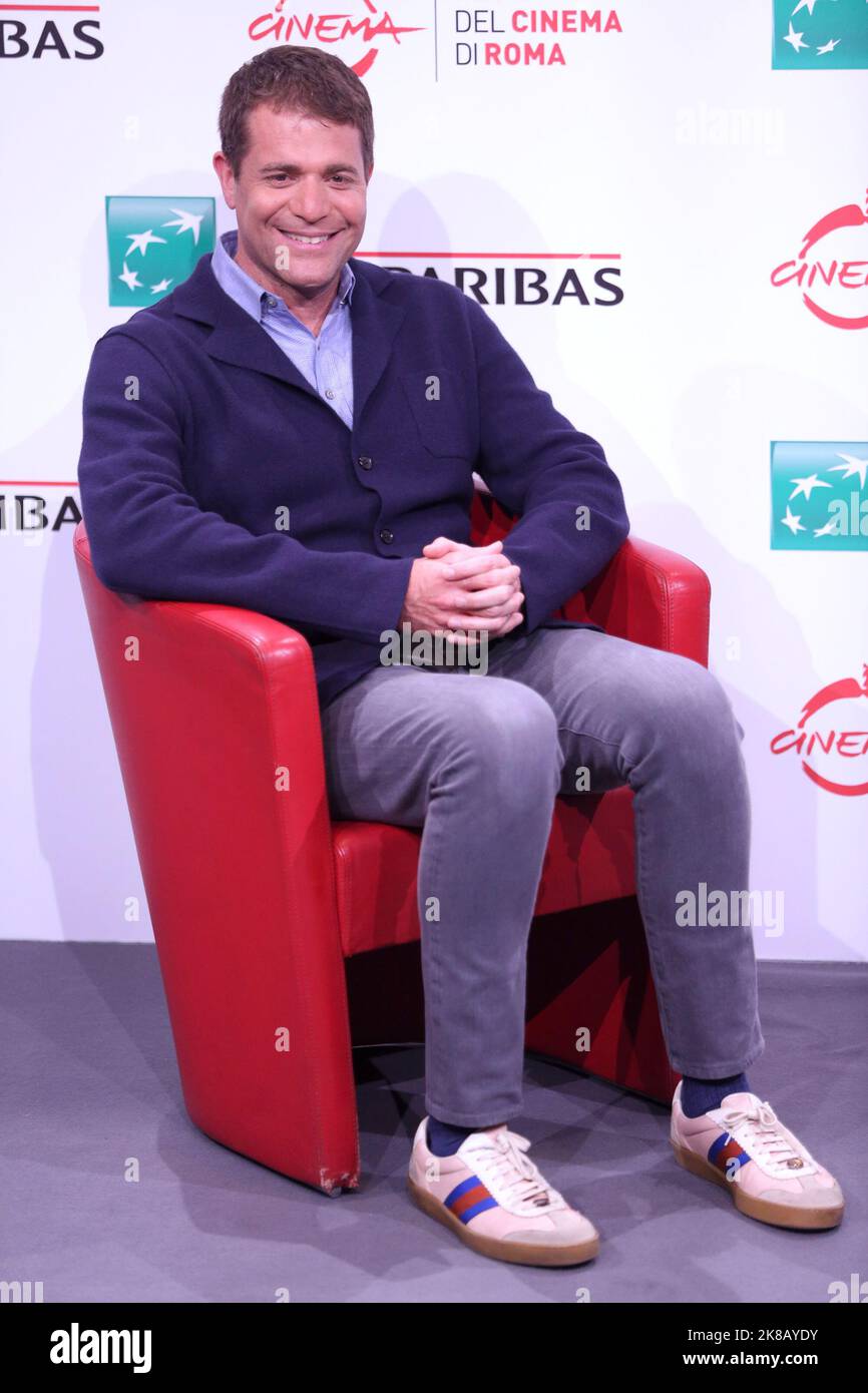 Nicholas Stoller poses for a photo call of the movie "Bros" at the ...