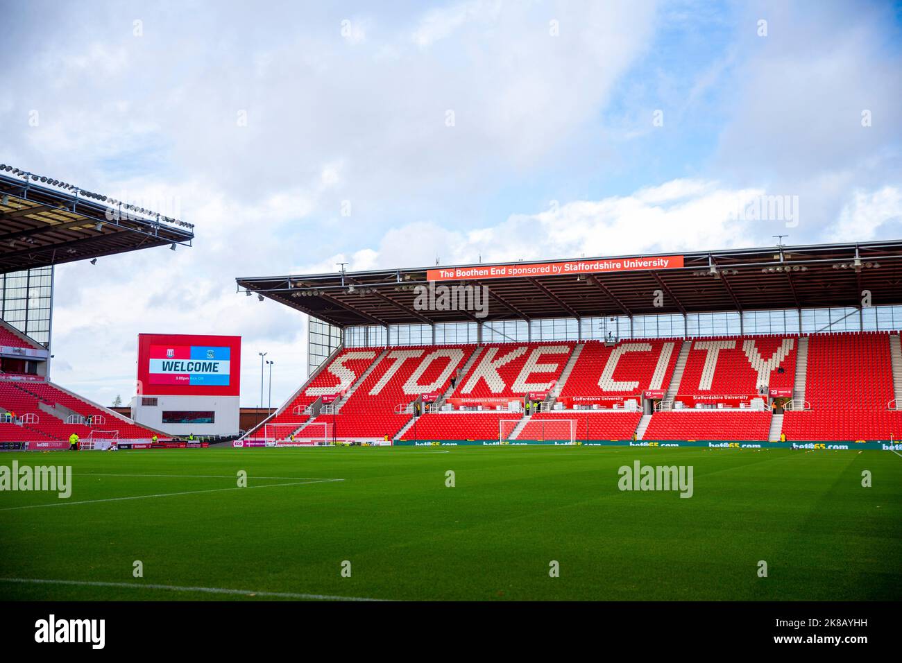 22nd October 2022; Bet365 Stadium, Stoke, Staffordshire, England; EFL ...