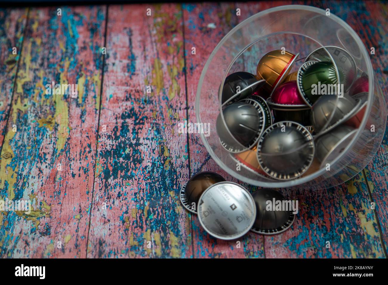 Nespresso coffee pods hi-res stock photography and images - Alamy
