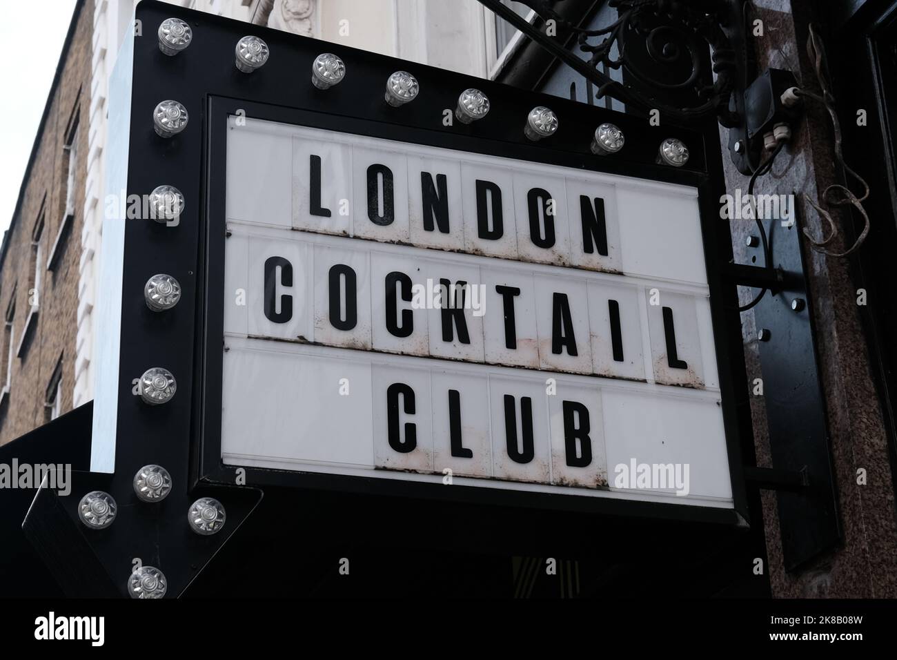London Cocktail Club Stock Photo - Alamy