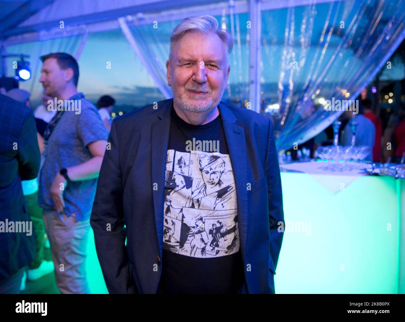 Cannes, France - October 17, 2022: MIPCOM / MIPJUNIOR with TV Host and ...