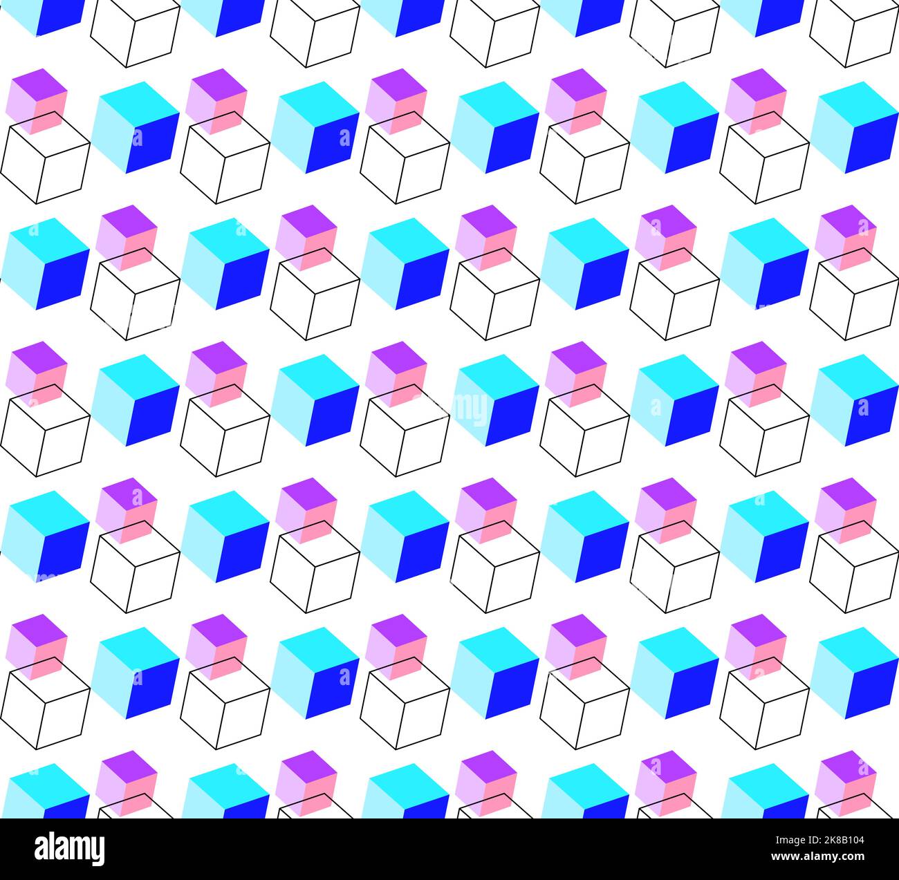 3d paper puzzle Stock Vector Images - Alamy