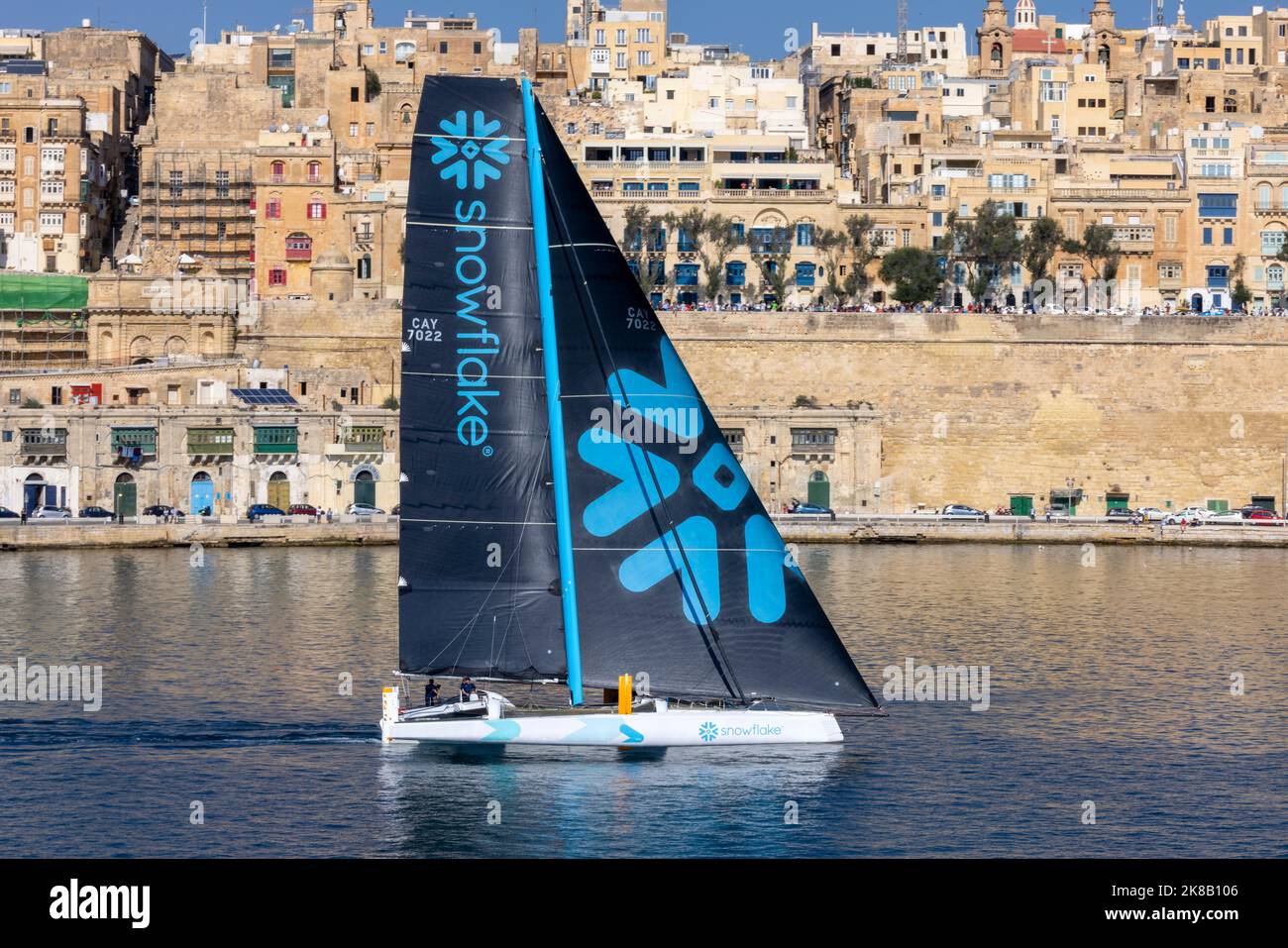 A very slow start to the 2022 Edition of the Middle Sea Race due to ...