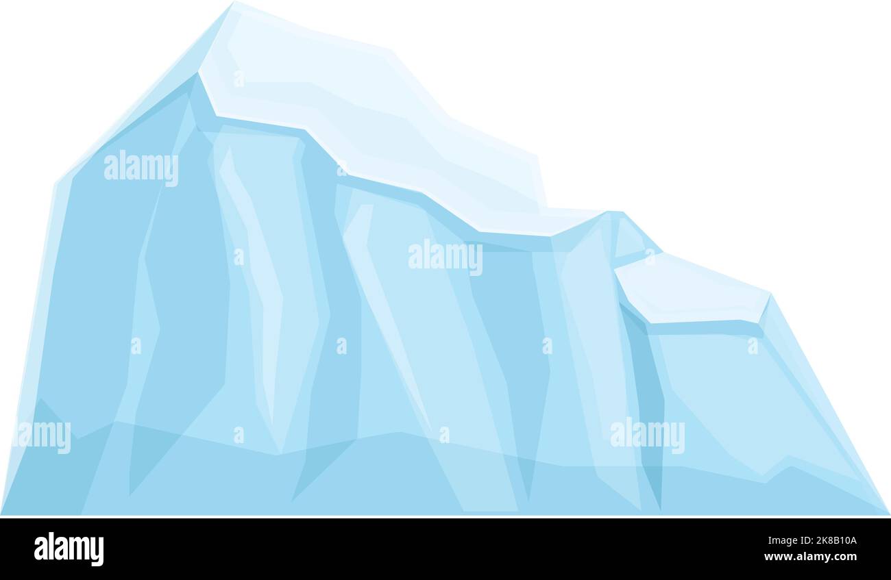 Antarctica ice icon cartoon vector. Arctic glacier. North water Stock ...