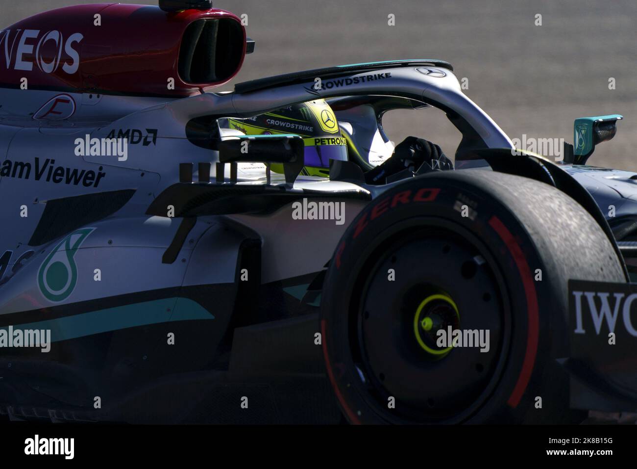 British Formula One driver Lewis Hamilton of Mercedes-AMG Petronas in ...