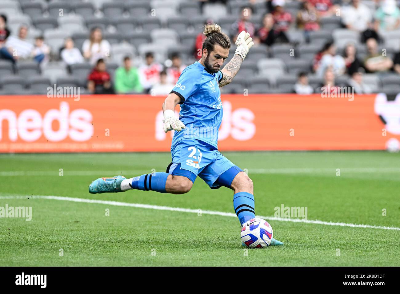 22nd October 2022 : CommBank Stadium, Sydney, Australia; A-League ...
