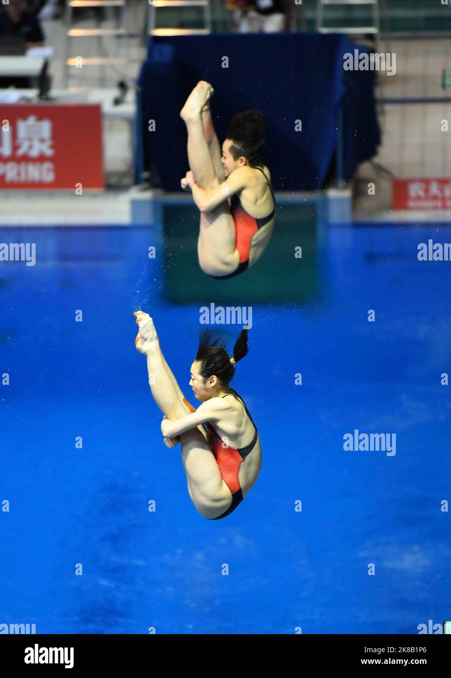 Berlin, Germany. 22nd Oct, 2022. Chen Yiwen/Chang Yani (bottom) of ...