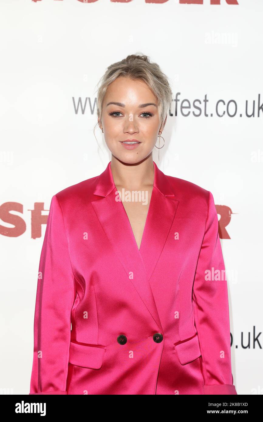 Hannah Traylen attends 'The Hounded' film premiere at Arrow FrightFest ...