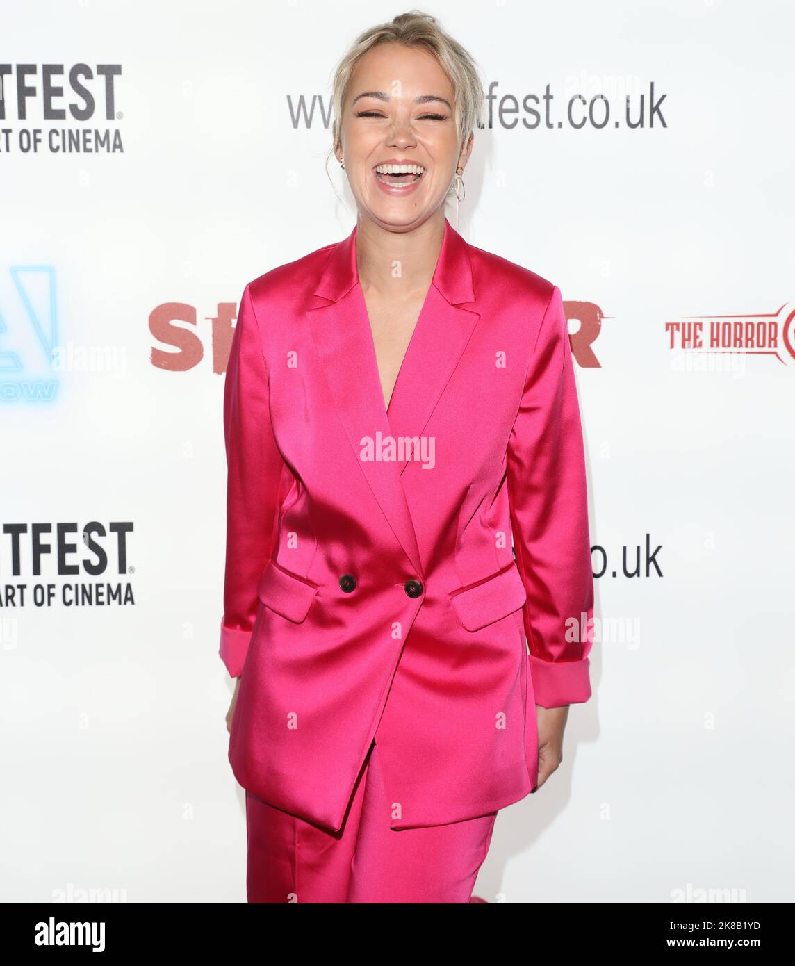 Hannah Traylen attends 'The Hounded' film premiere at Arrow FrightFest ...