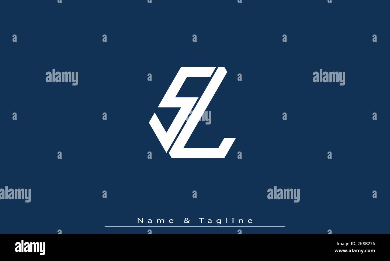 Alphabet letters Initials Monogram logo , LS Stock Vector Image & Art ...
