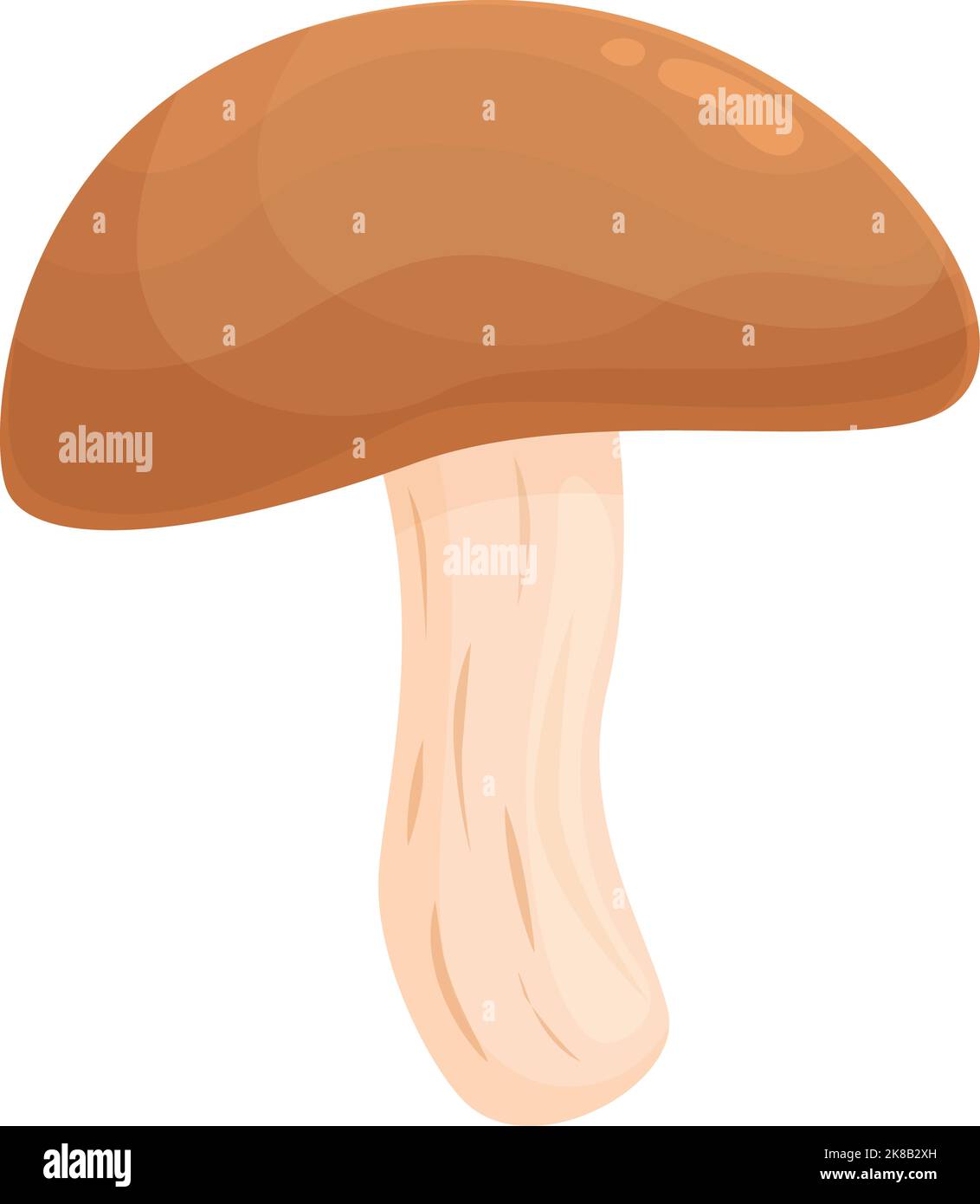 Agriculture shiitake icon cartoon vector. Mushroom food. Morel porcini ...