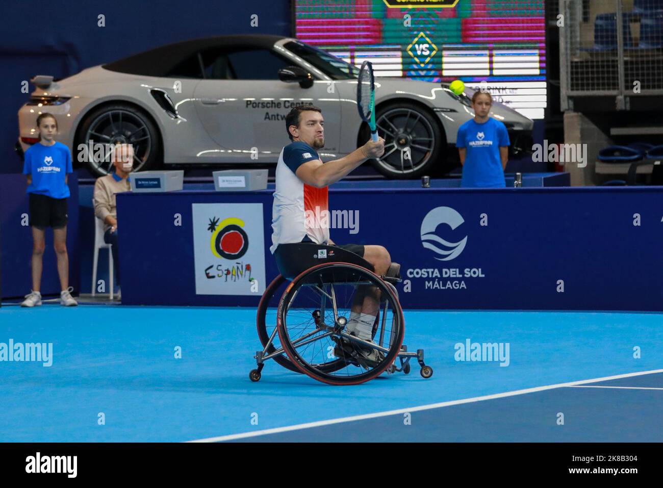 Belgian Joachim Gerard pictured in action during the European Open ...
