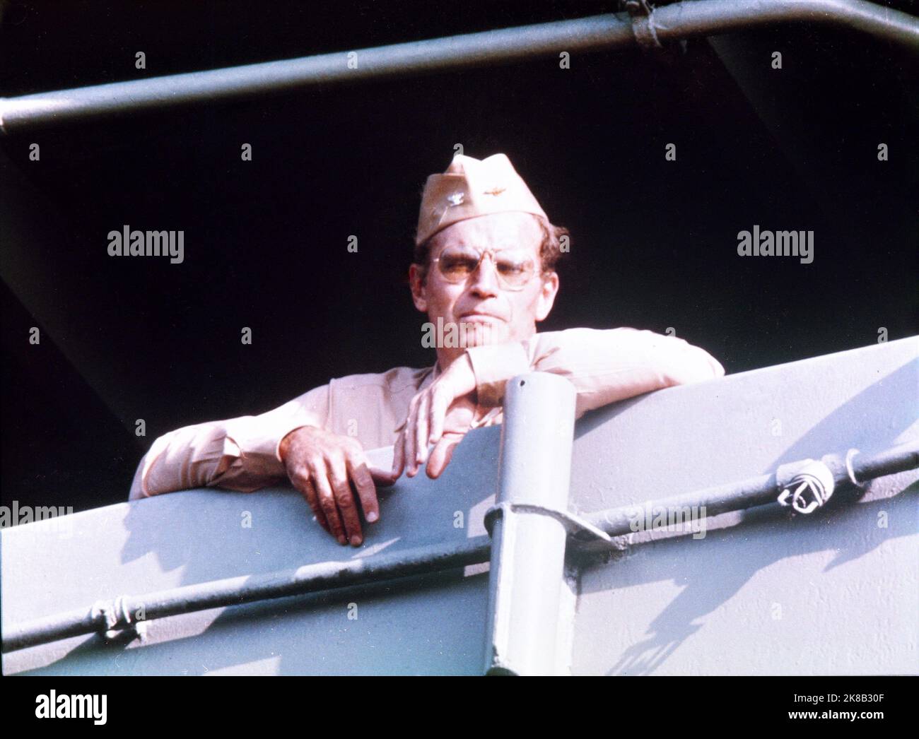 CHARLTON HESTON in MIDWAY / BATTLE OF MIDWAY 1976 director JACK SMIGHT ...