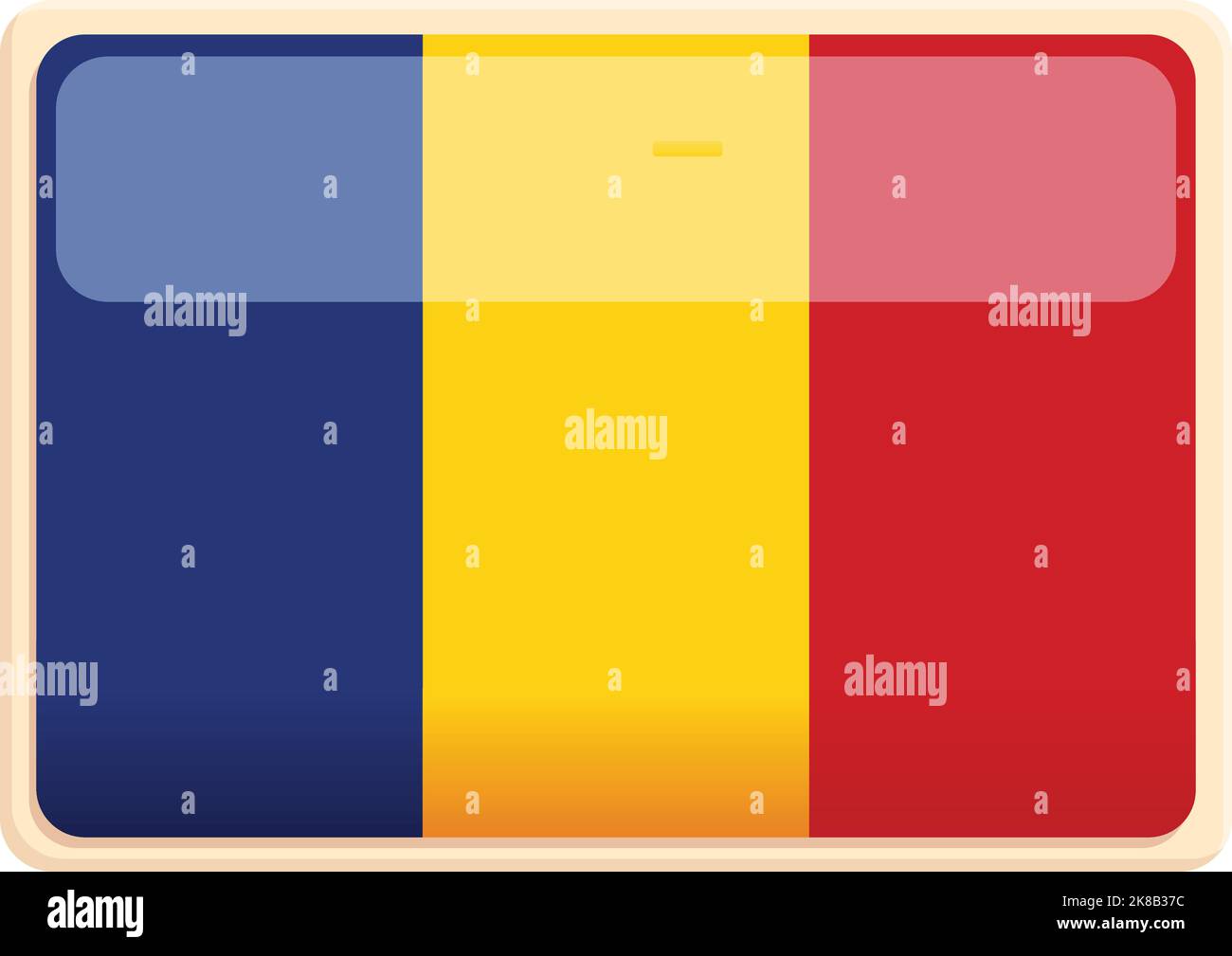 Romania country icon cartoon vector. Romanian flag. City tourism Stock ...