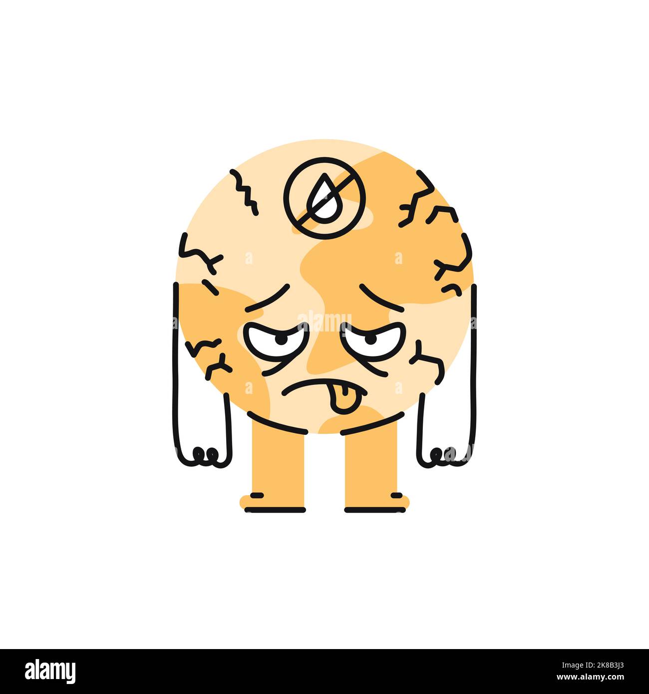 Drought land color line icon. Ecology. Pictogram for web page Stock ... Drought land color line icon. Ecology. Pictogram for web page Stock ...