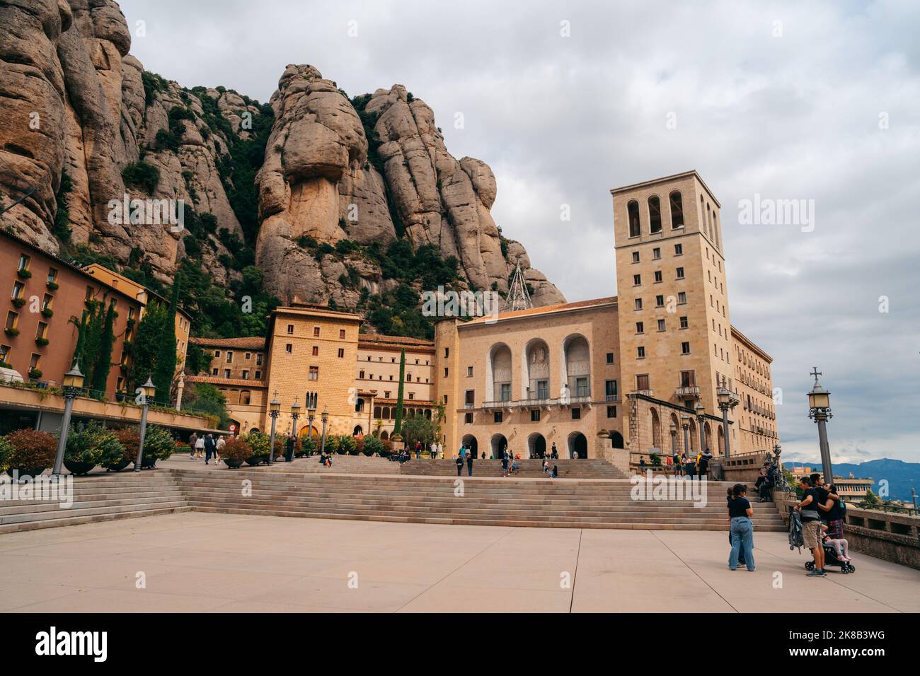 20.9.2022 Montserrat, Barcelona, Spain - Santa Maria de Montserrat ...