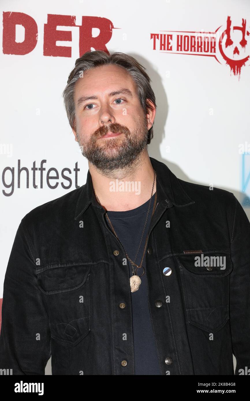 Ben Parker attends premiere of 'Burial' at Arrow FrightFest held at ...