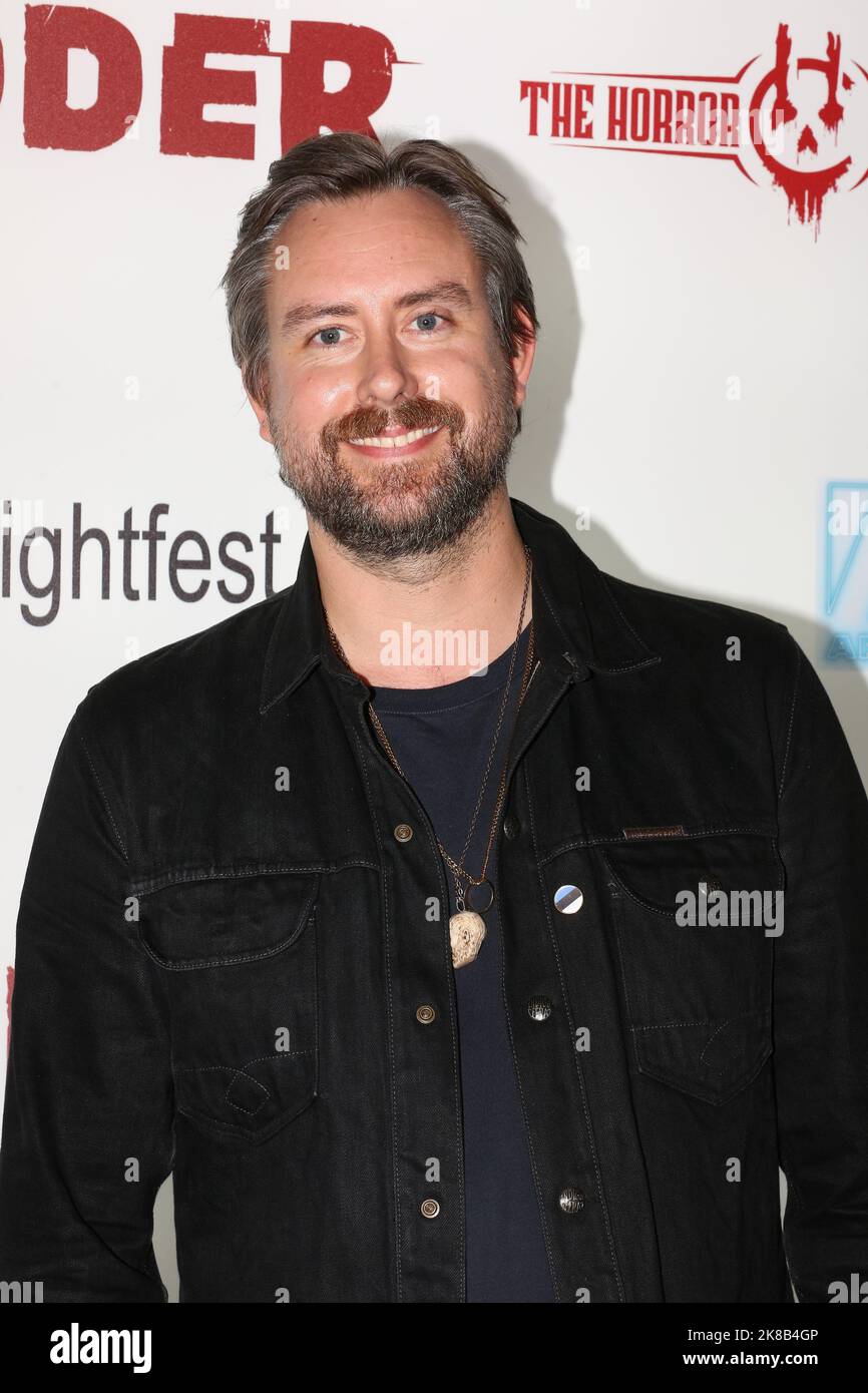 Ben Parker attends premiere of 'Burial' at Arrow FrightFest held at ...