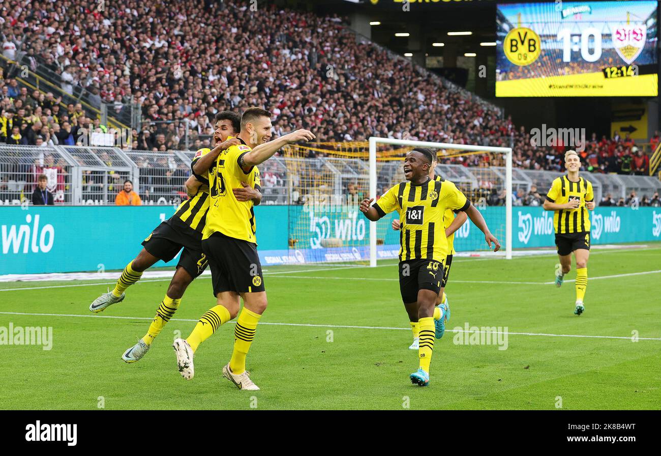 Dortmund, Deutschland. 22nd Oct, 2022. firo : 22.10.2022, football ...
