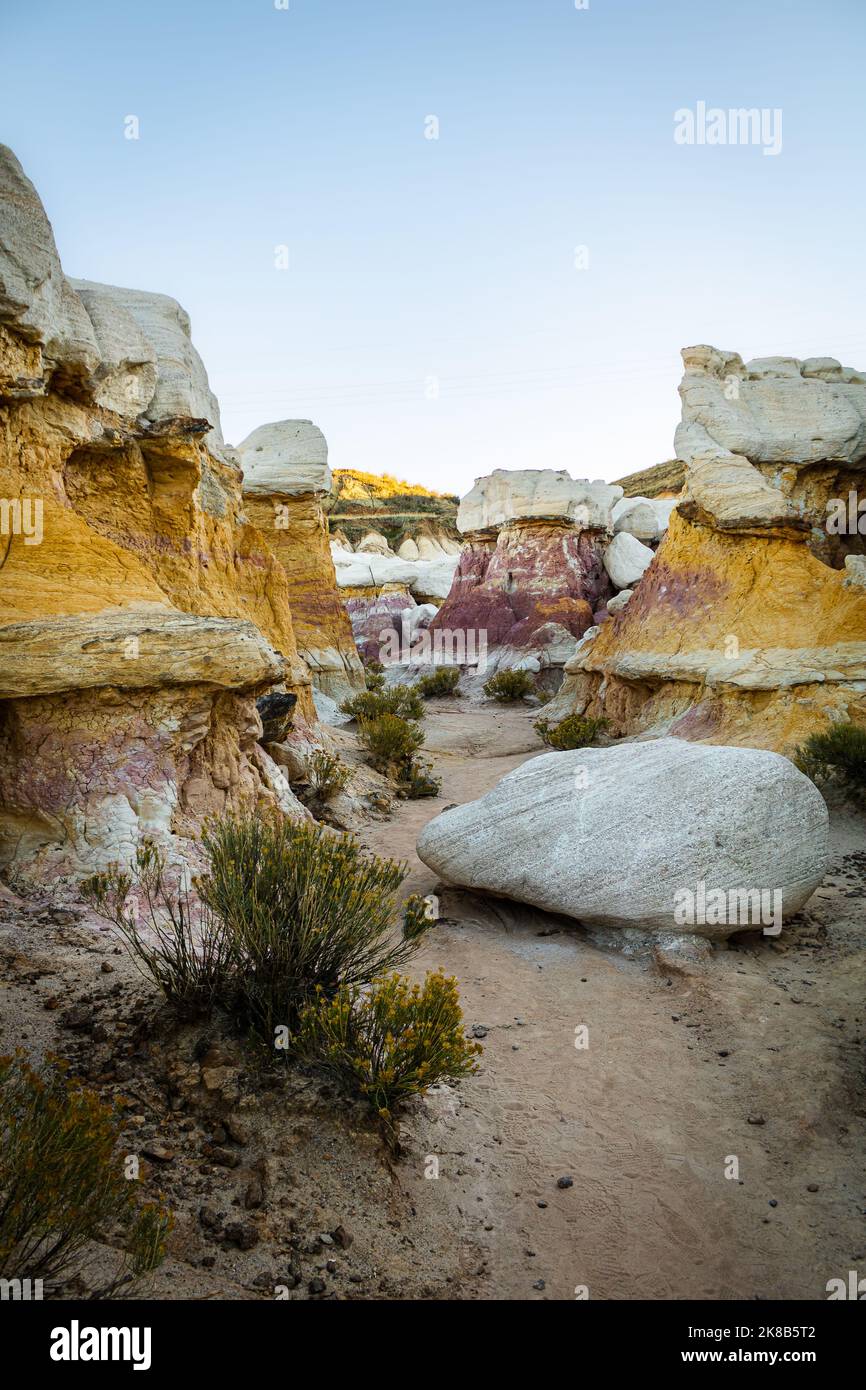 Photo taken in Paint Mines Interpretive Park in the Eastern Plains of ...