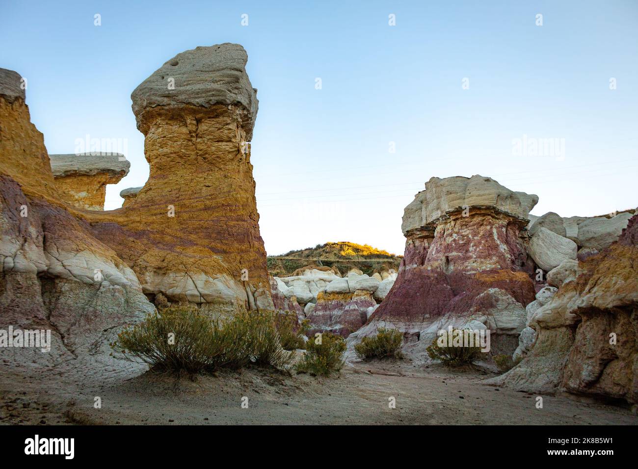Photo taken in Paint Mines Interpretive Park in the Eastern Plains of ...