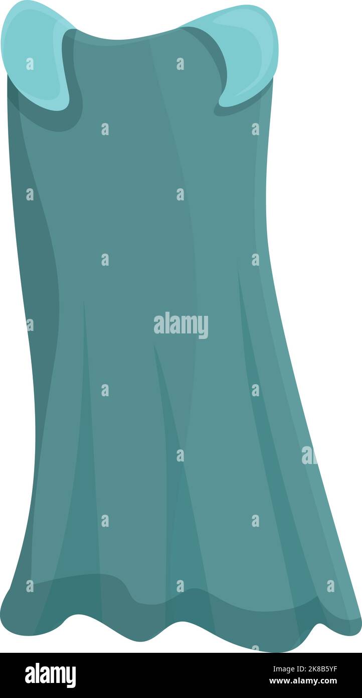 Cloak mantle icon cartoon vector. Super hero. Magic back Stock Vector ...