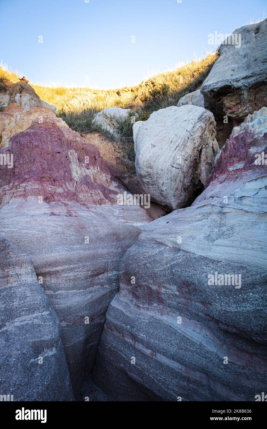Photo taken in Paint Mines Interpretive Park in the Eastern Plains of ...
