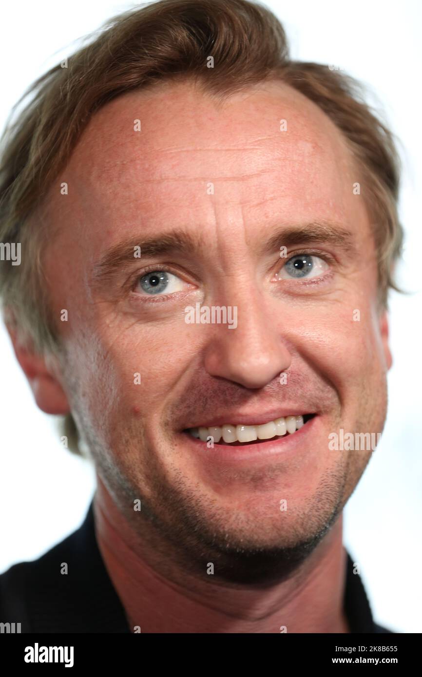 Harry Potter actor Tom Felton attends premiere of 'Burial' at Arrow ...