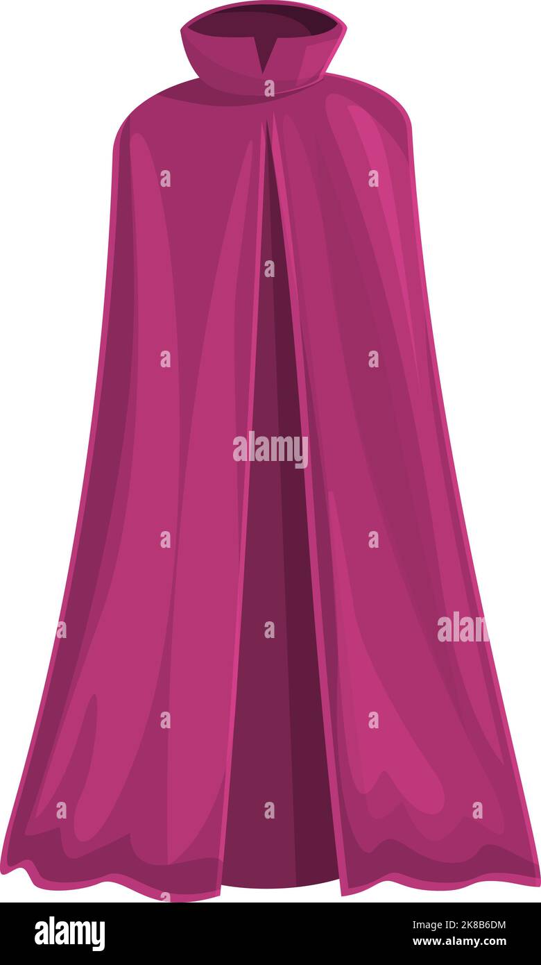 Cape cloak icon cartoon vector. Super hero. Magic back Stock Vector ...