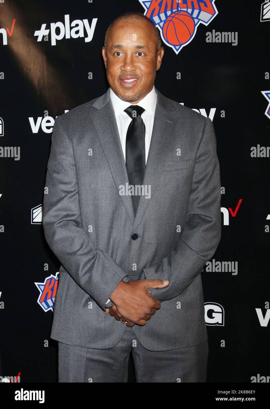 Verizon Host The Opening Night Of New York Knicks Home Game at Madison ...