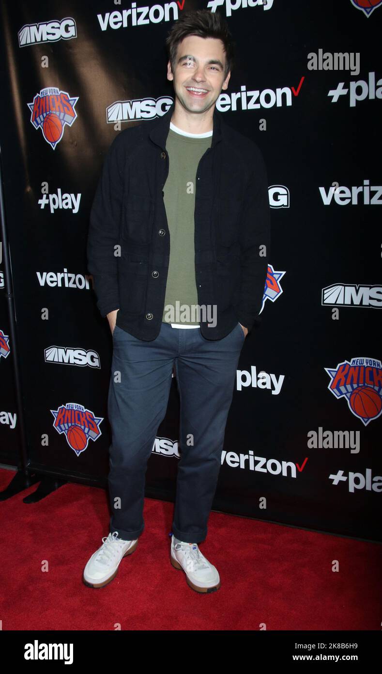Verizon Host The Opening Night Of New York Knicks Home Game at Madison ...