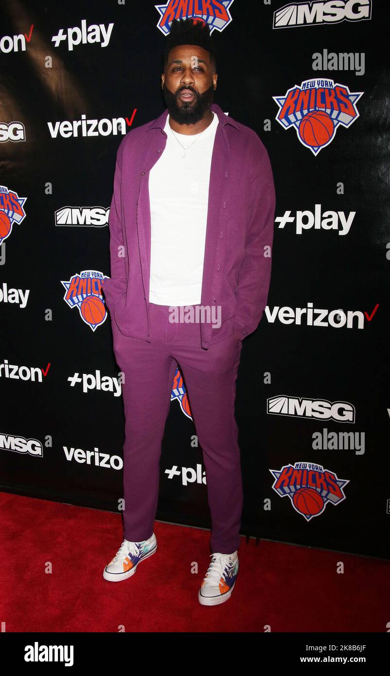 Verizon Host The Opening Night Of New York Knicks Home Game at Madison ...