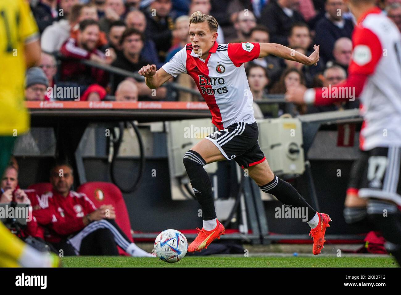 Rotterdam - Marcus Holmgren Pedersen of Feyenoord during the match ...