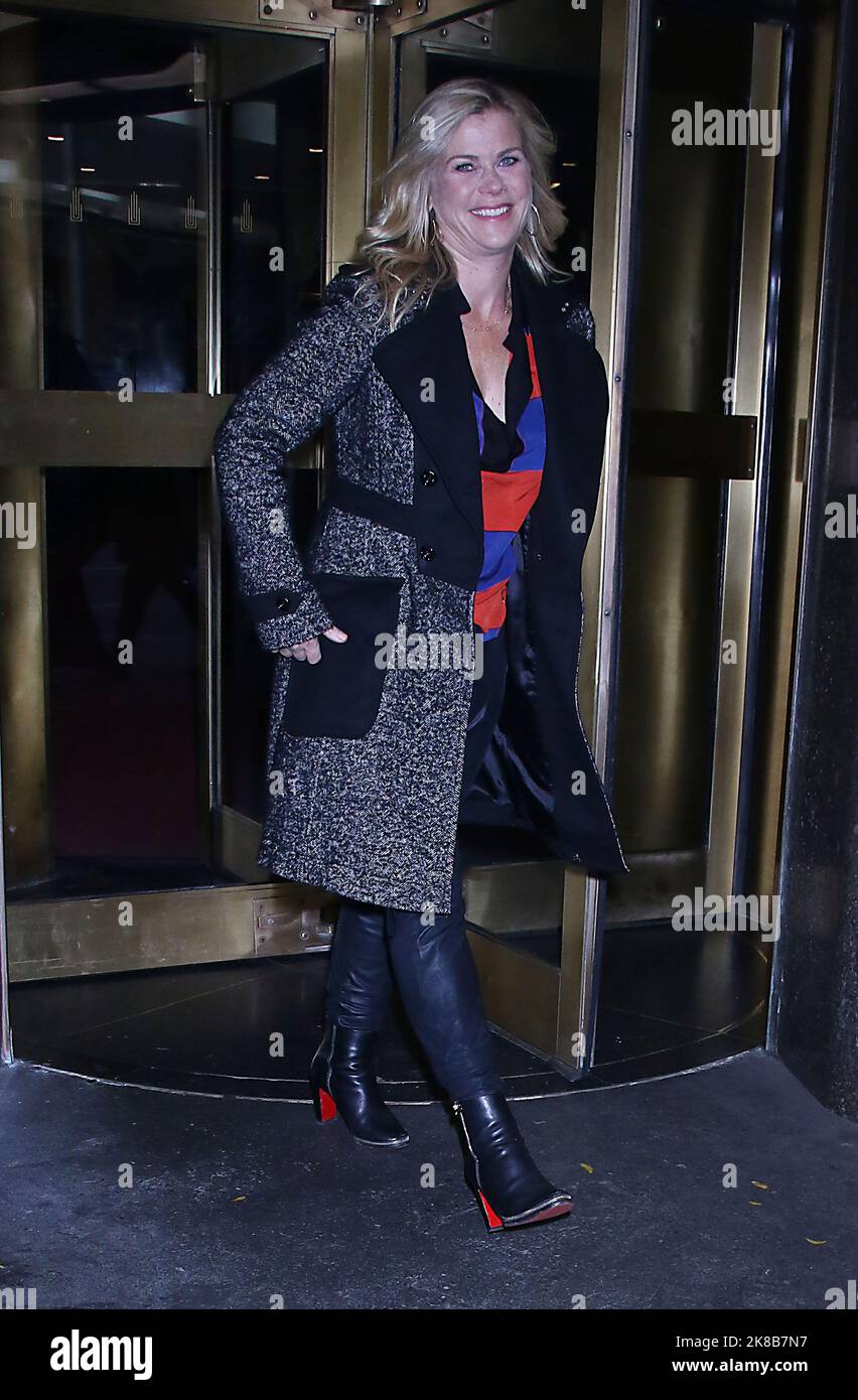 Alison Sweeney at New York Live to talk about her new Hallmark film ...