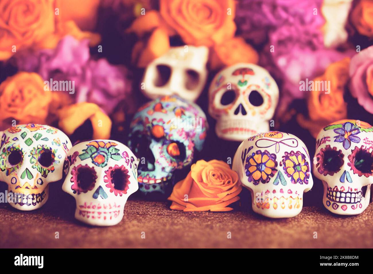 Traditional Sugar Skull Candy