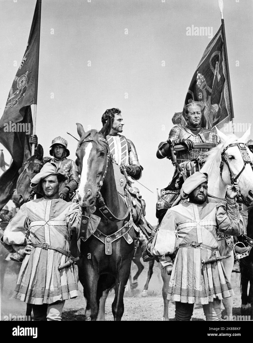 VENANTINO VENANTINI as Paris De Grassis and REX HARRISON as Pope Julius ...