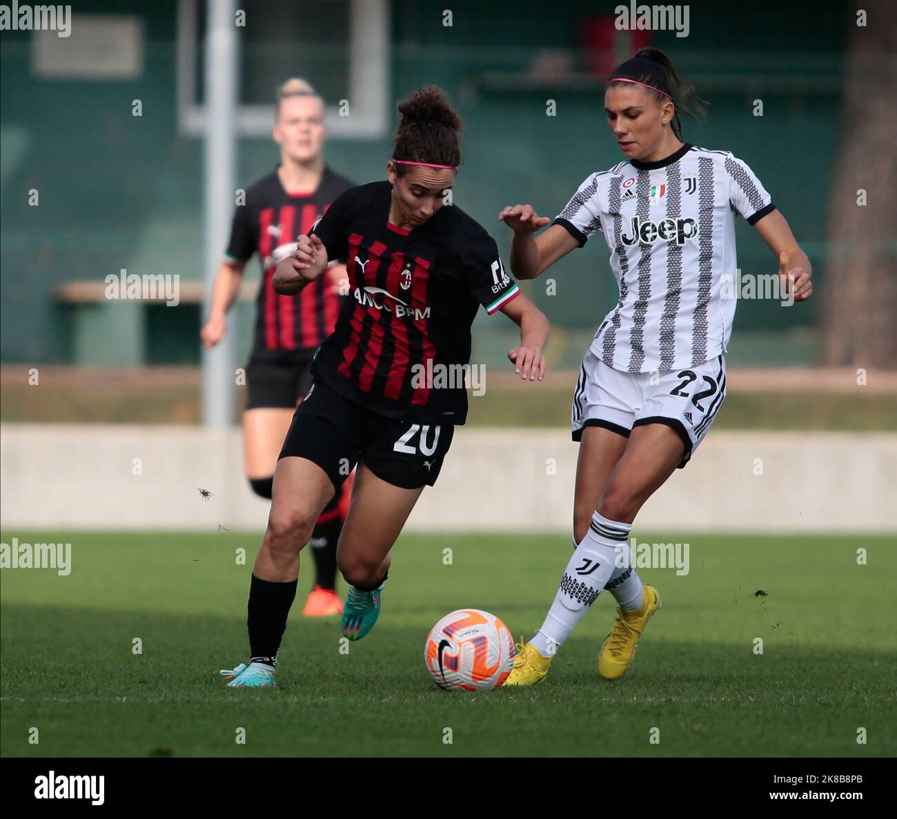 Angelica Soffia of Milan Femminile and jw22- during the Italian Women’s ...