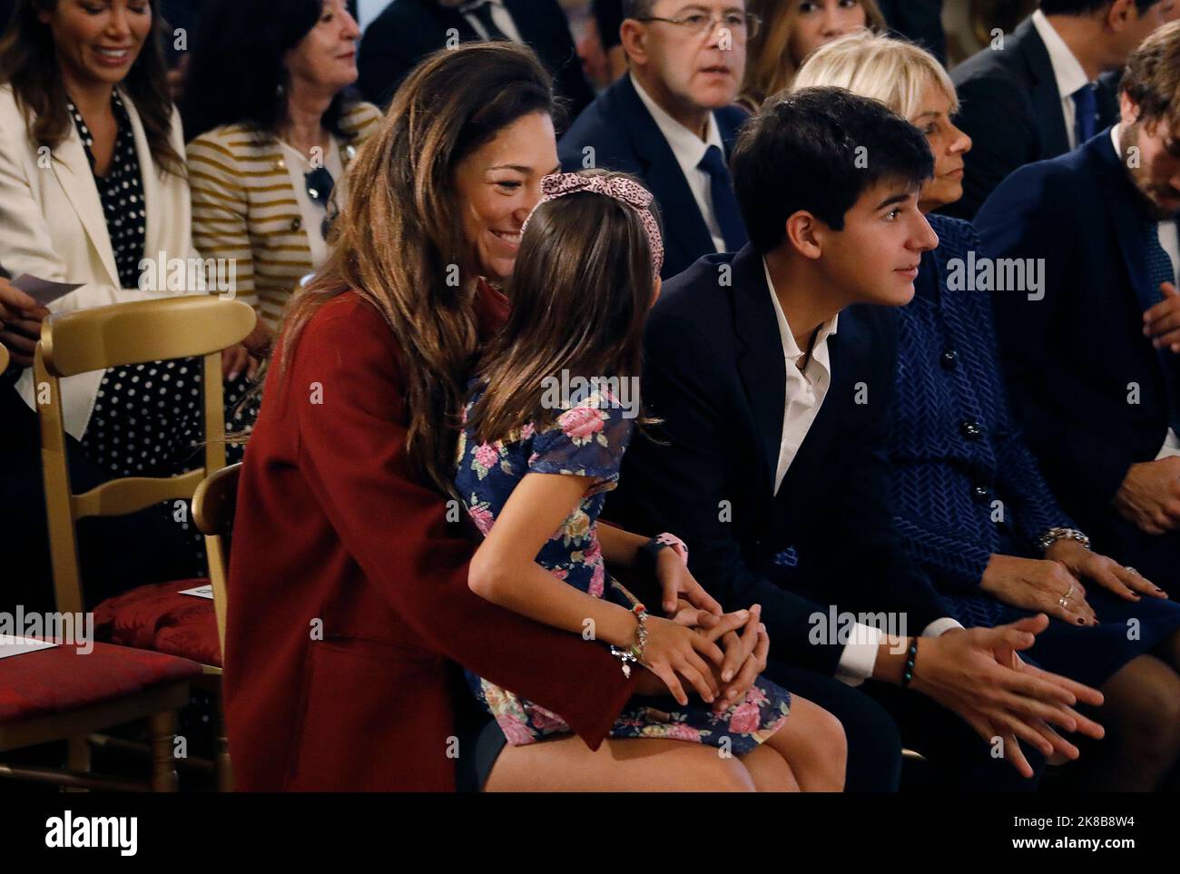 Rome, Italy. 22nd Oct, 2022. Rome, Matteo Salvini's partner and ...