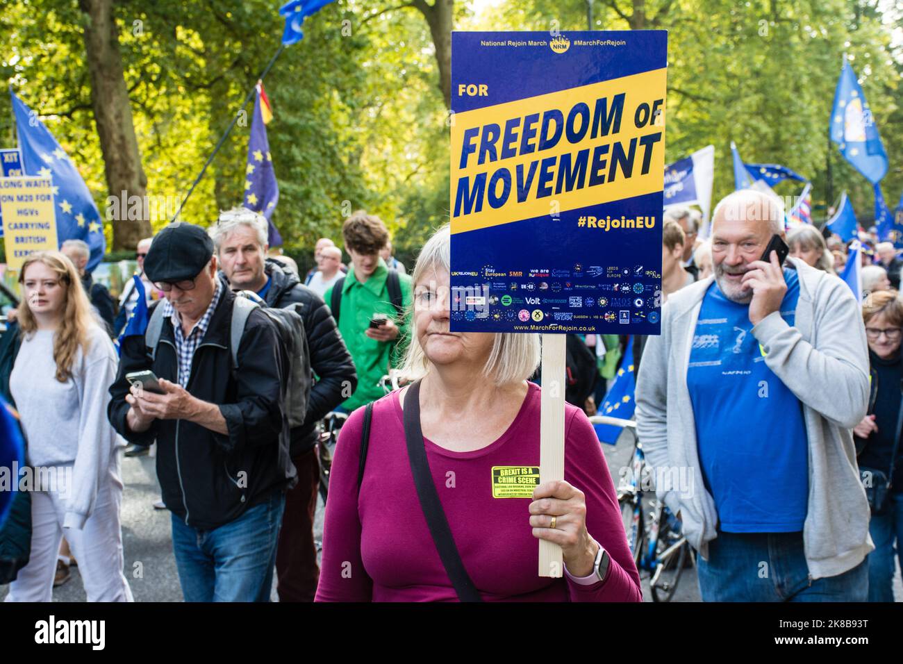 National rejoin march hi-res stock photography and images - Alamy