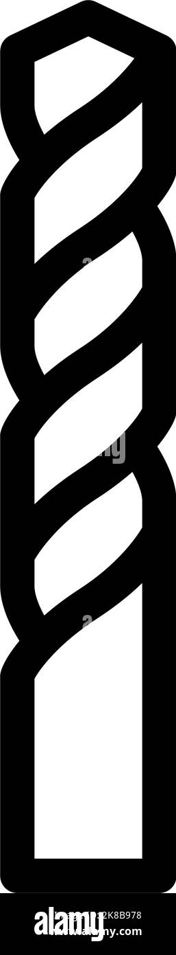 Twist auger Stock Vector Images - Alamy