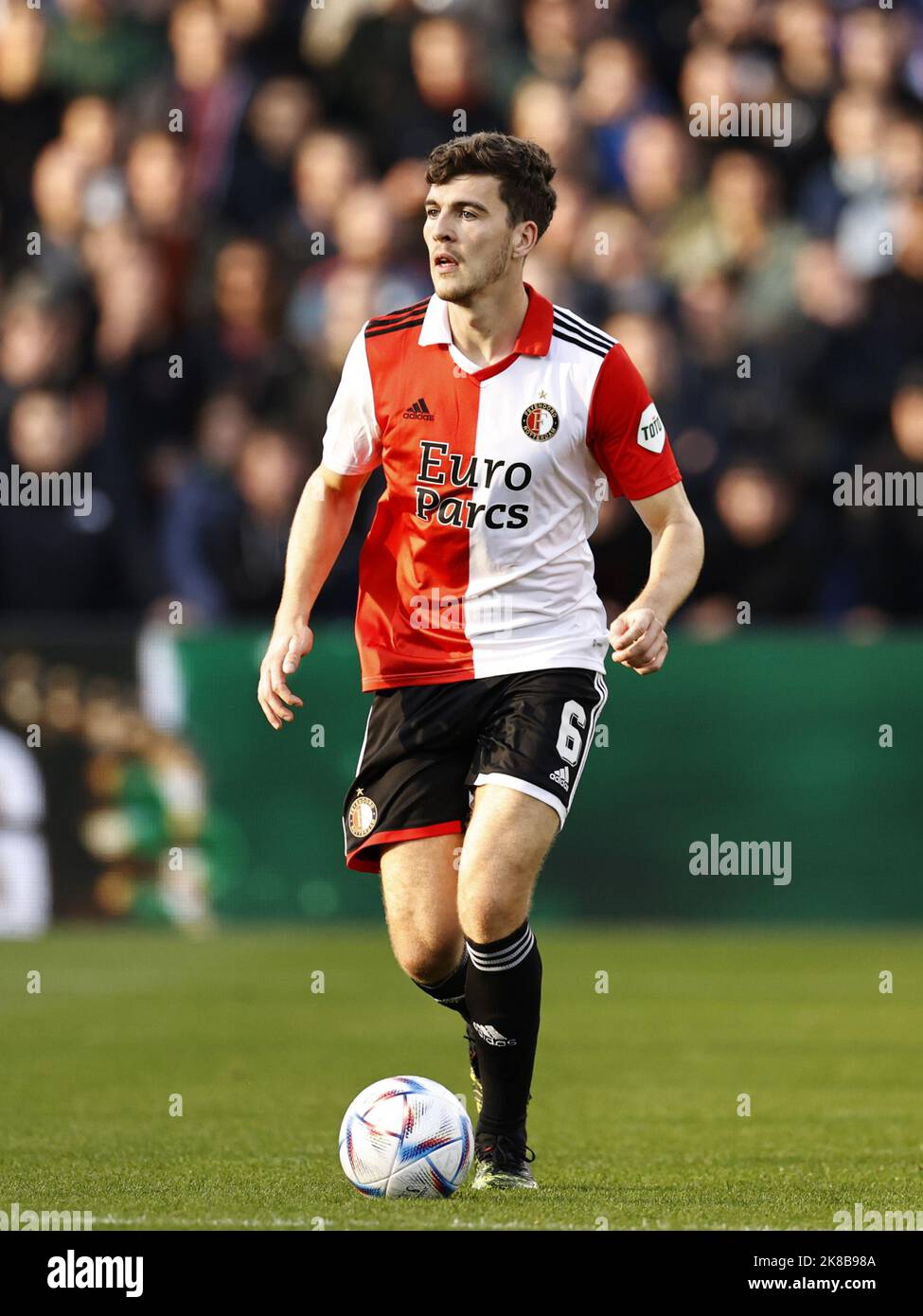ROTTERDAM - Jacob Rasmussen of Feyenoord during the Dutch Eredivisie ...
