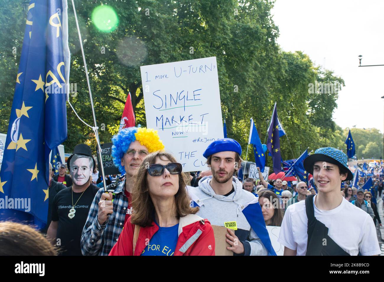National rejoin march hi-res stock photography and images - Alamy
