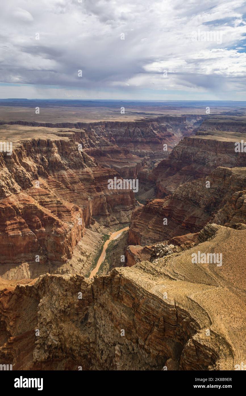 National park the Grand Canyon, a beautiful huge canyon carved out by ...