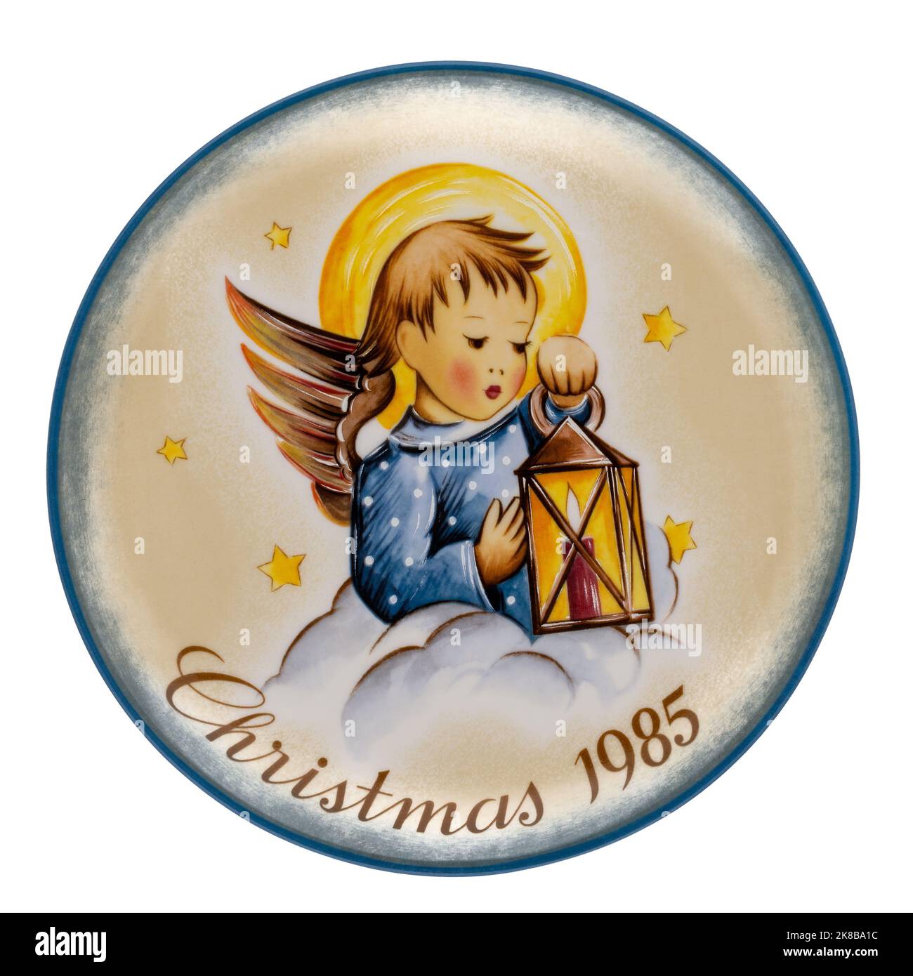 Vintage Sister Berta Hummel Christmas Plate from 1985 entitled Heavenly ...