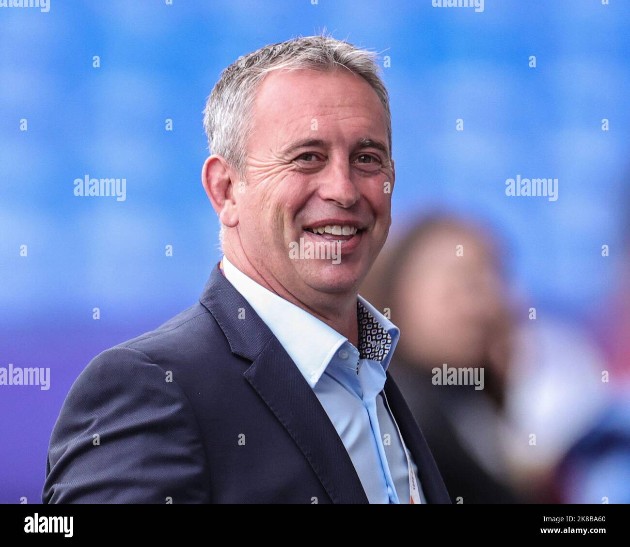 Steve McNamara is in attendance during the Rugby League World Cup 2021 ...