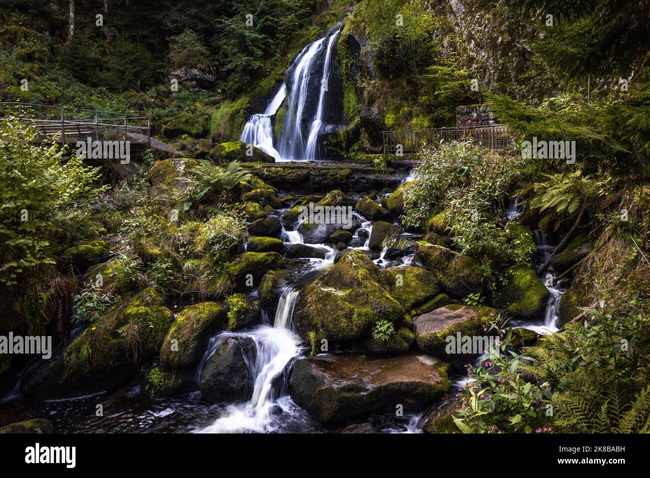 Triberg Waterfall, Germany Stock Photo - Alamy