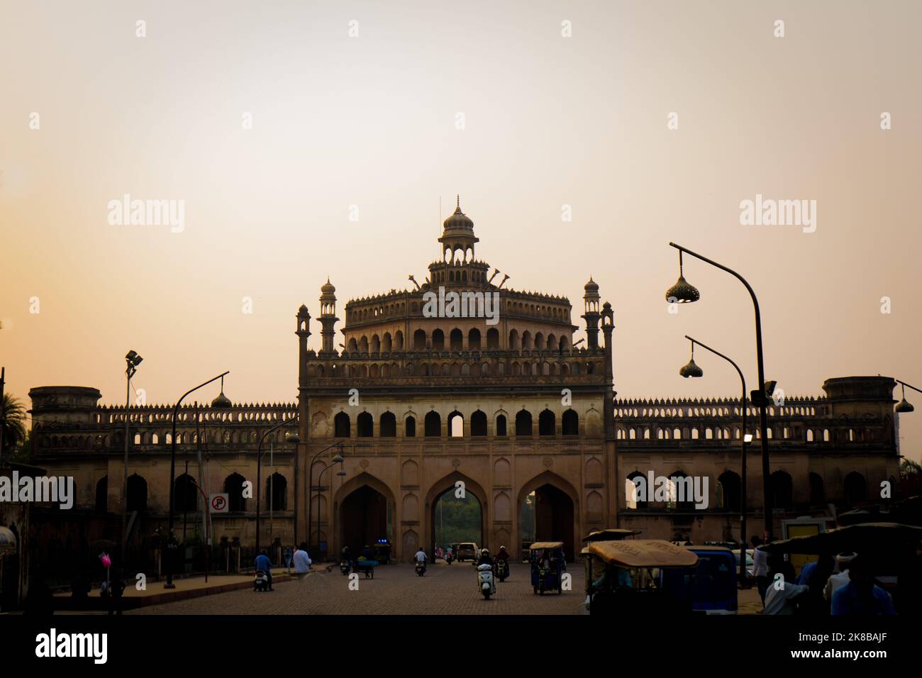 The Rumi Gate entrance in Lucknow City of India Stock Photo - Alamy